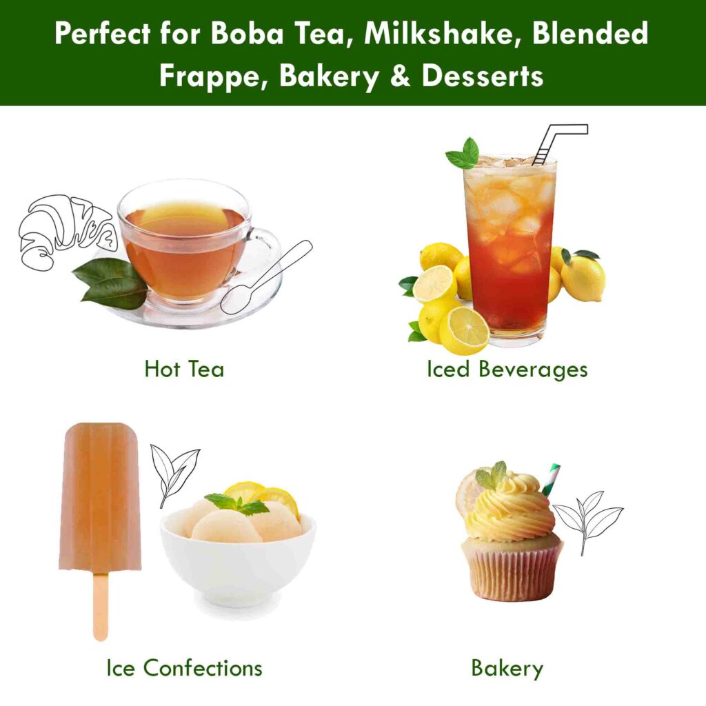 Lemon Iced Tea Powder 1kg (30+ drinks) | Shop | Moriyama Teahouse